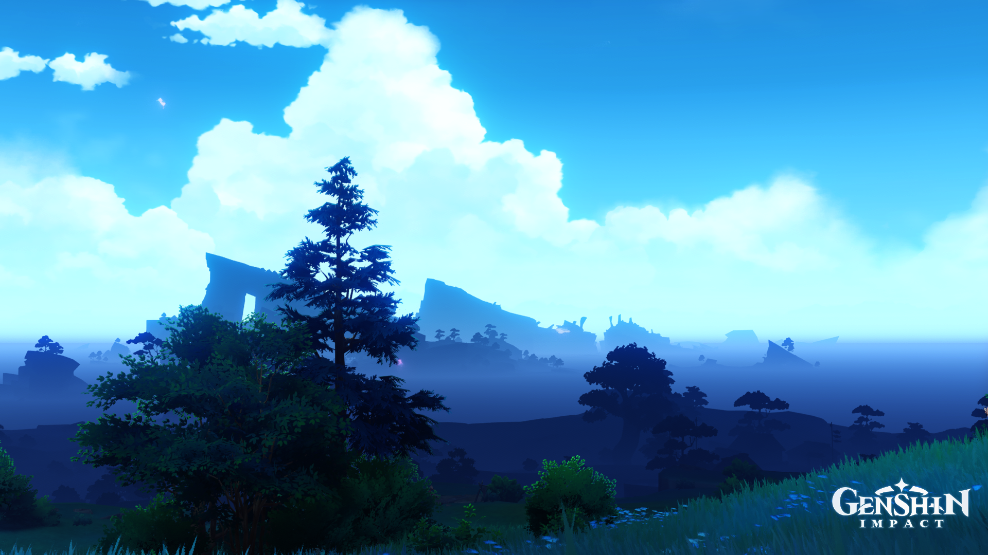 Inazuma's forest Genshin Impact | HoYoLAB