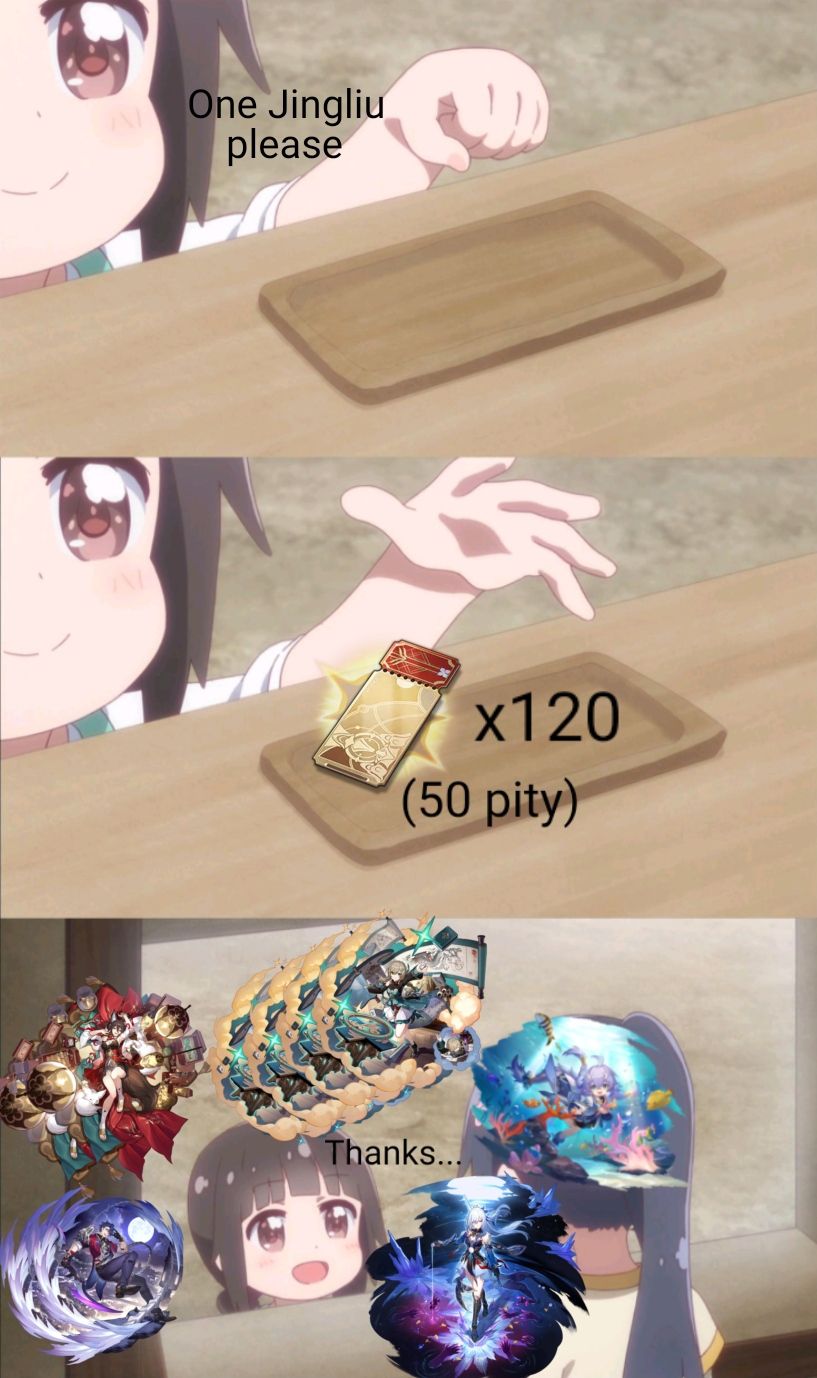How my pull went on Jingliu Banner Honkai: Star Rail | HoYoLAB