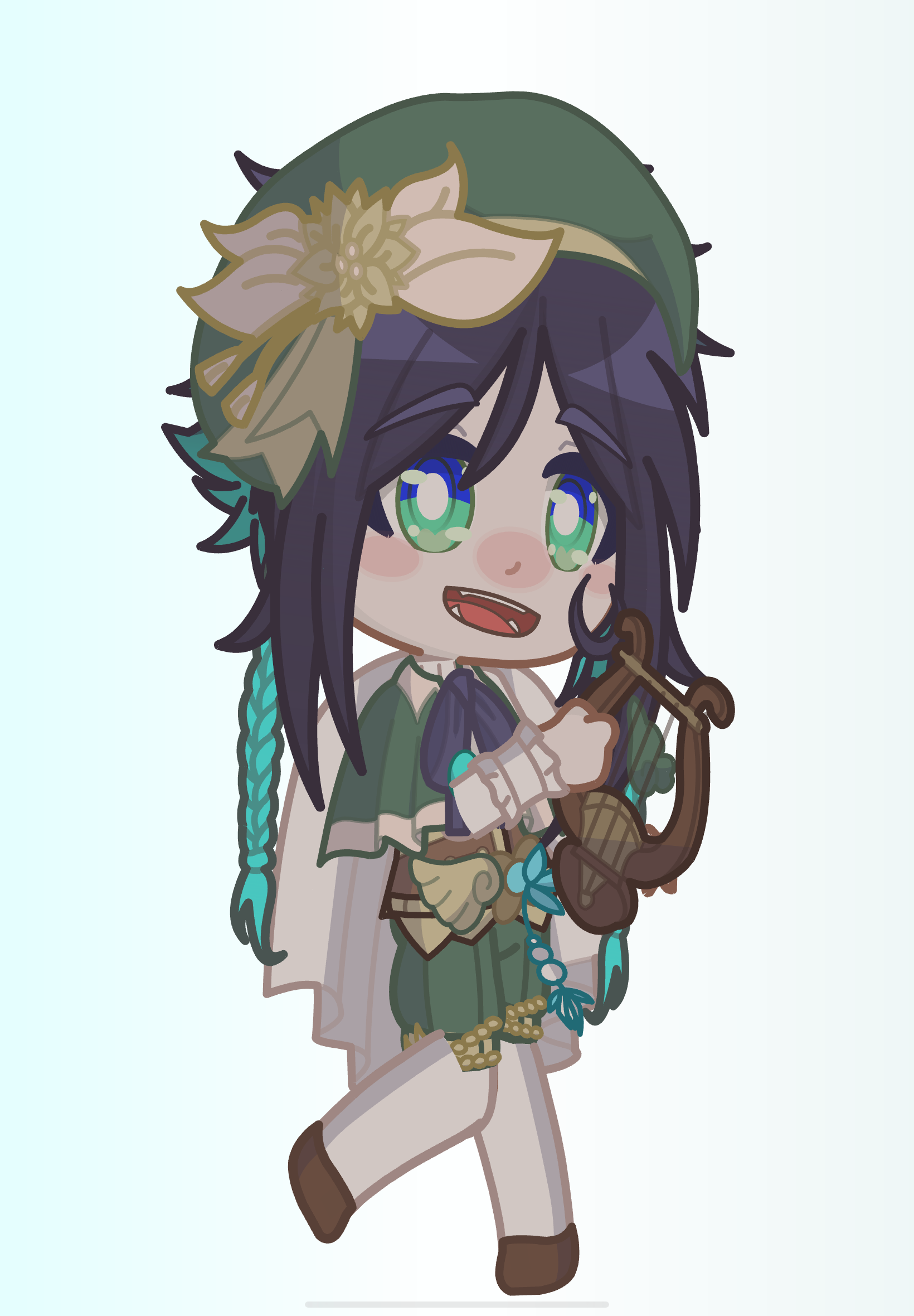 I’m probably the first person to make venti in Gacha life 2 and I’m ...