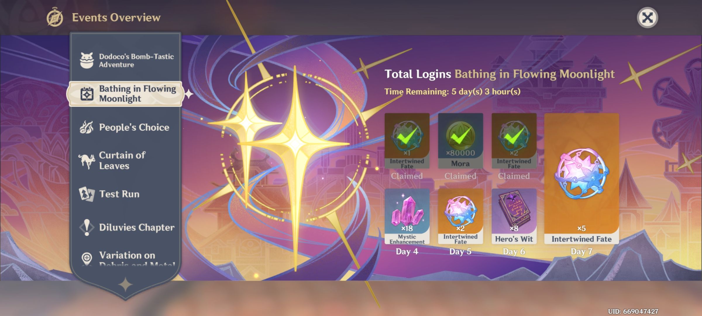 Why the hell i can't claim these, please tell me everyone!!!😩 Genshin ...