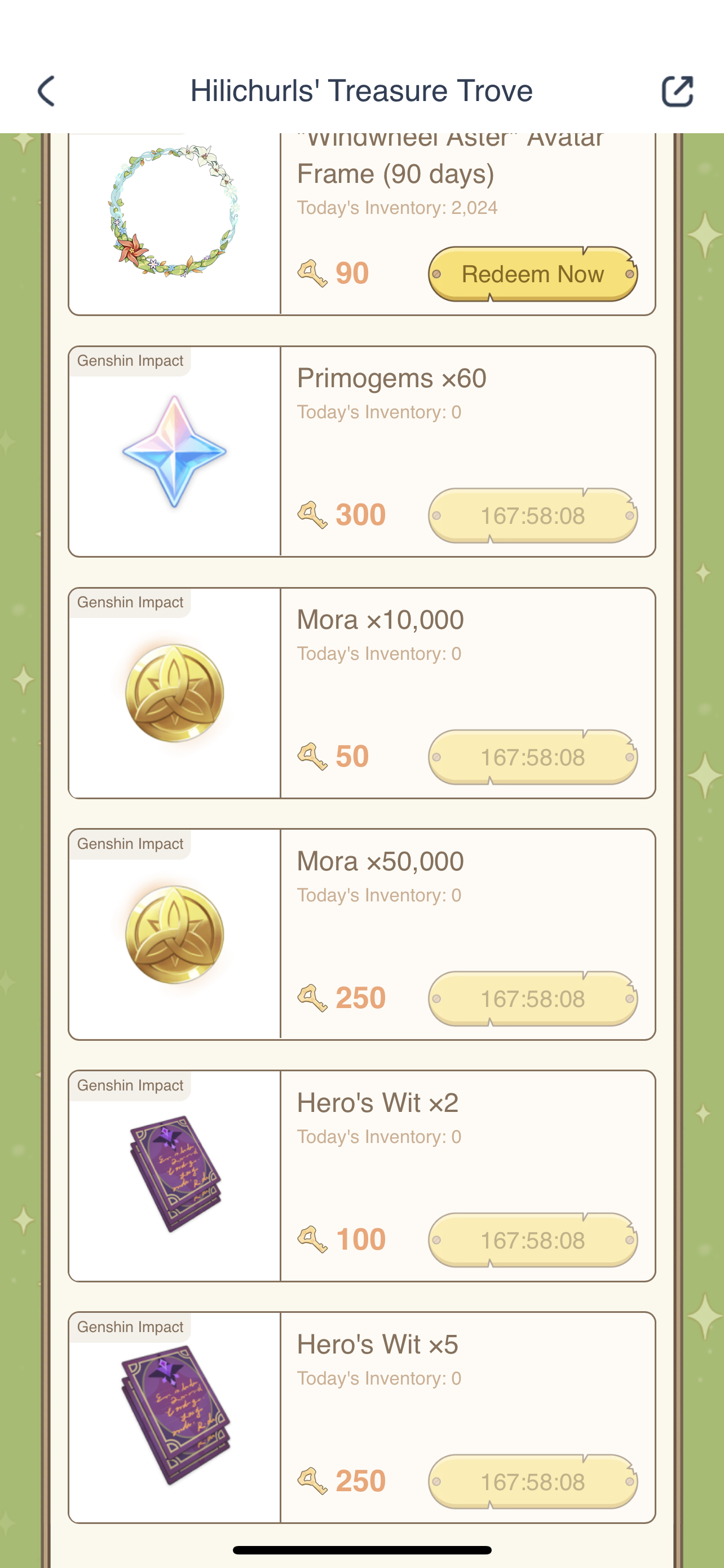 PRIMOGEMS Genshin Impact | HoYoLAB