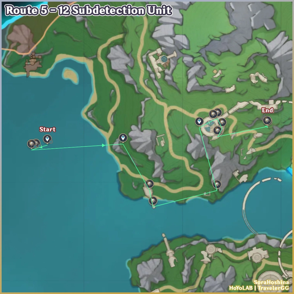 [V4.1] All 72 Subdetection Unit Route & Farming Guide Genshin Impact ...