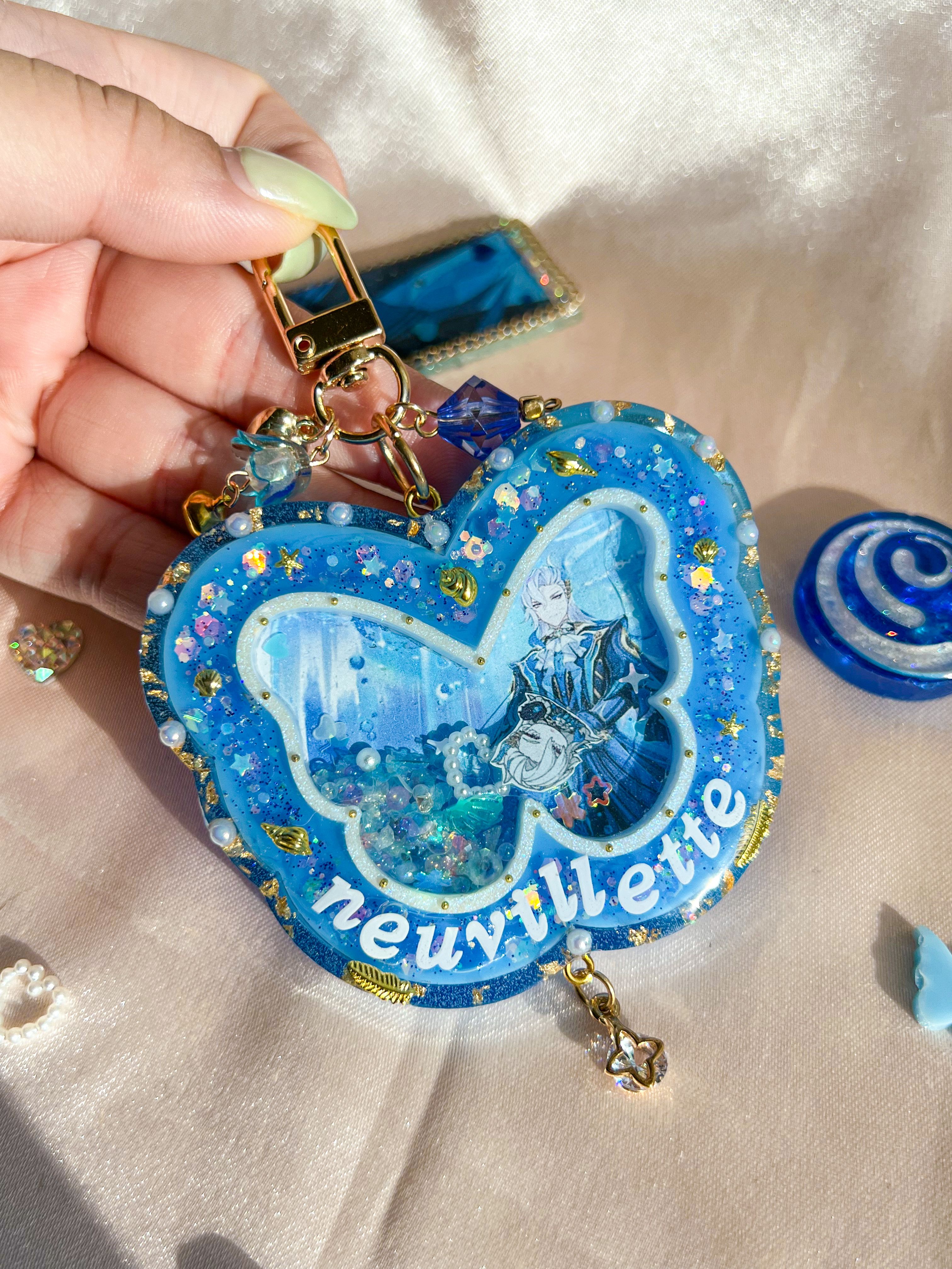 Neuvillette Butterfly Keychain 🦦 Genshin Impact | HoYoLAB