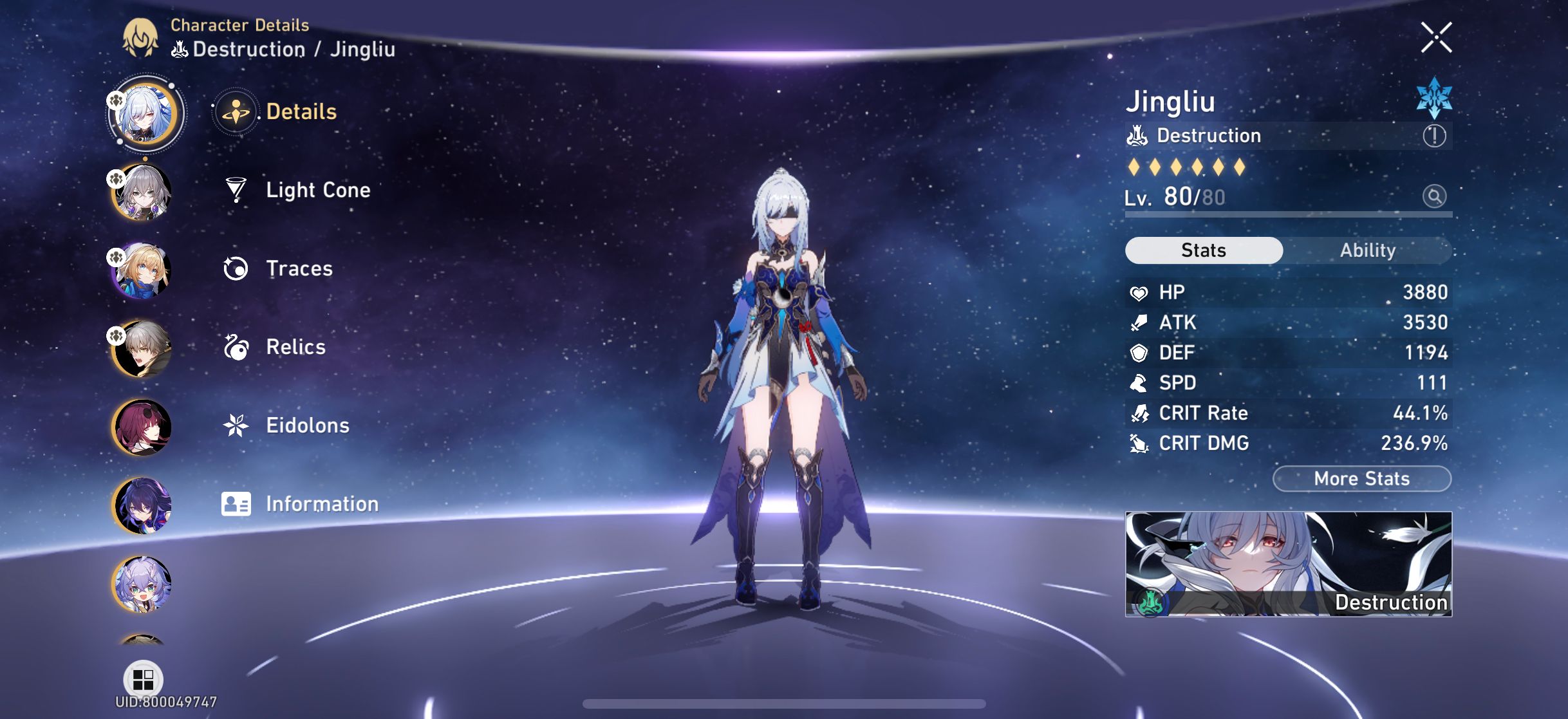 How’s the crit ratio looking.. Honkai: Star Rail | HoYoLAB
