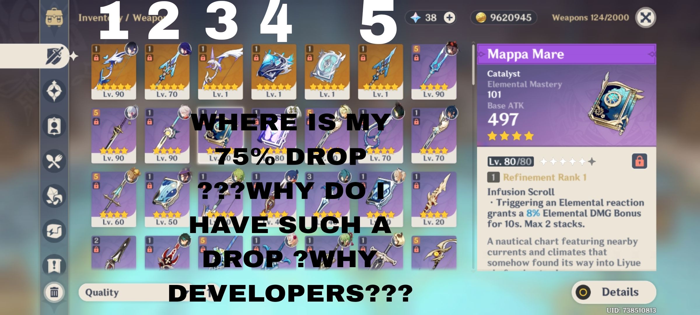 To put it mildly, there is a QUESTION about the chance of a drop from ...