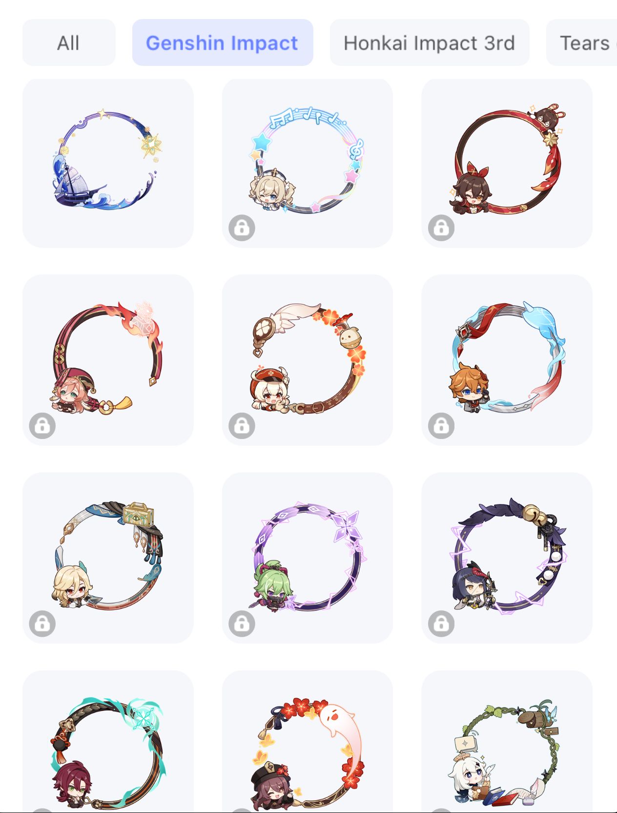 What's the big deal adding a bunch of character-themed avatar frames ...