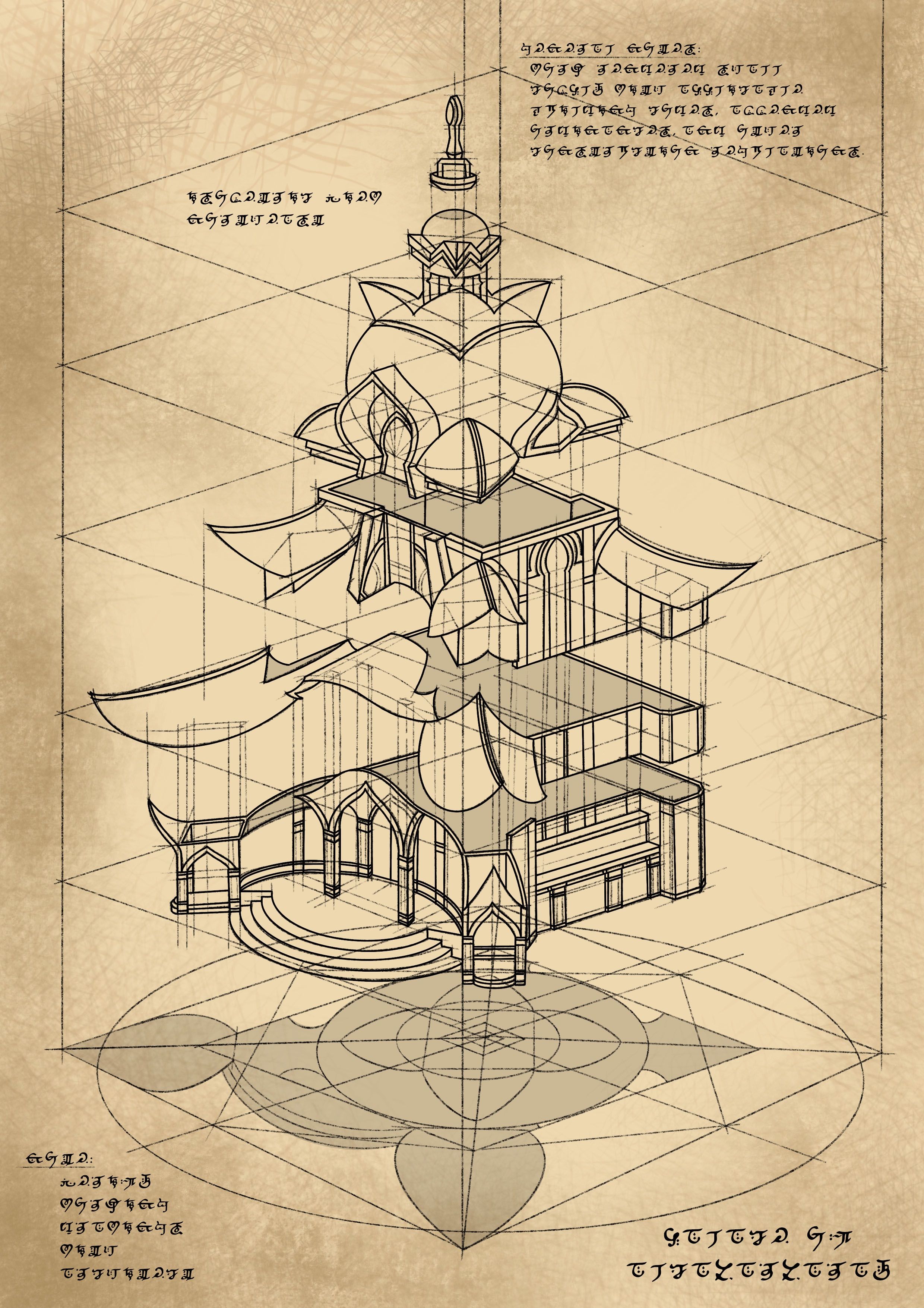 Palace of Alcazarzaray - Isometric Genshin Impact | HoYoLAB