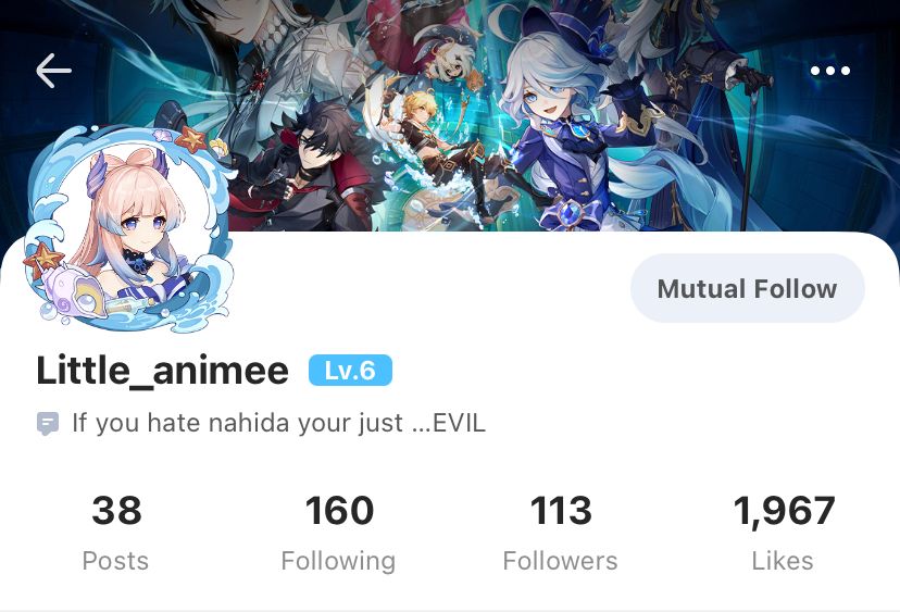 Follow all these really amazing accounts! Genshin Impact | HoYoLAB