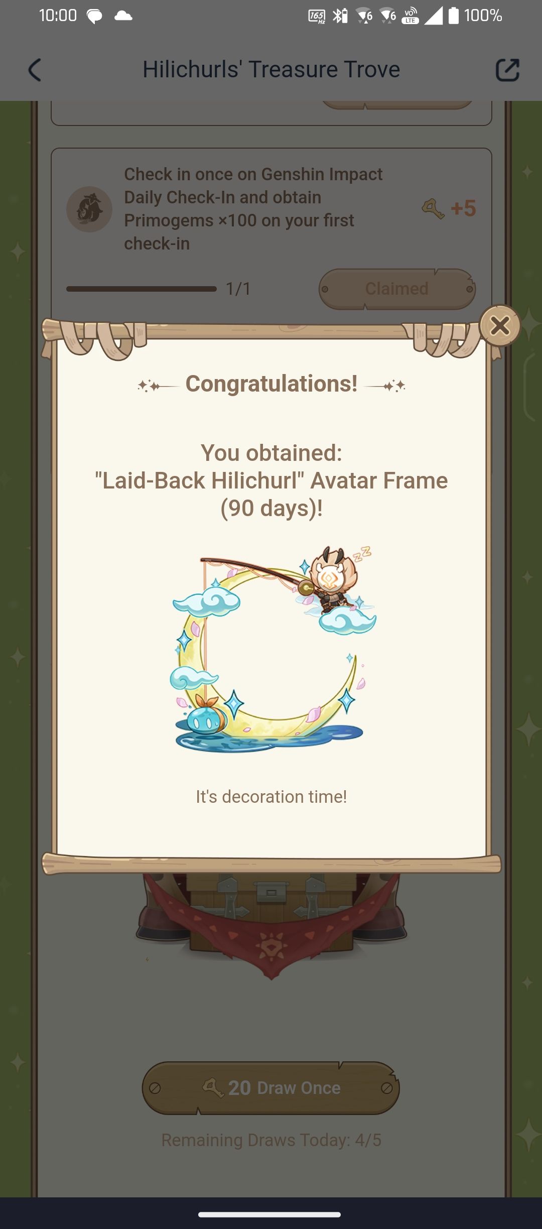 Hillicurl Treasure Trove Draw Genshin Impact | HoYoLAB