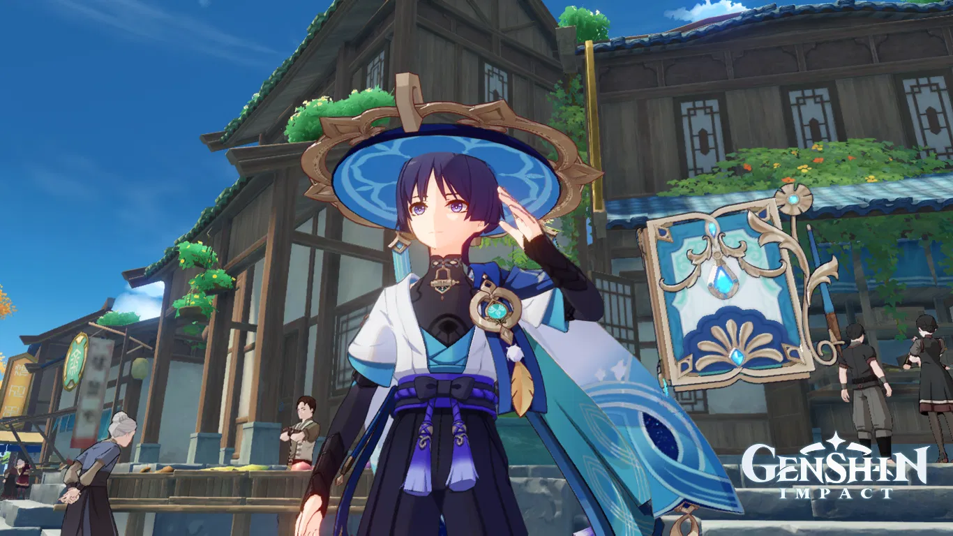 the ballad of the boundless blue catalyst weapon looks matchy and good ...