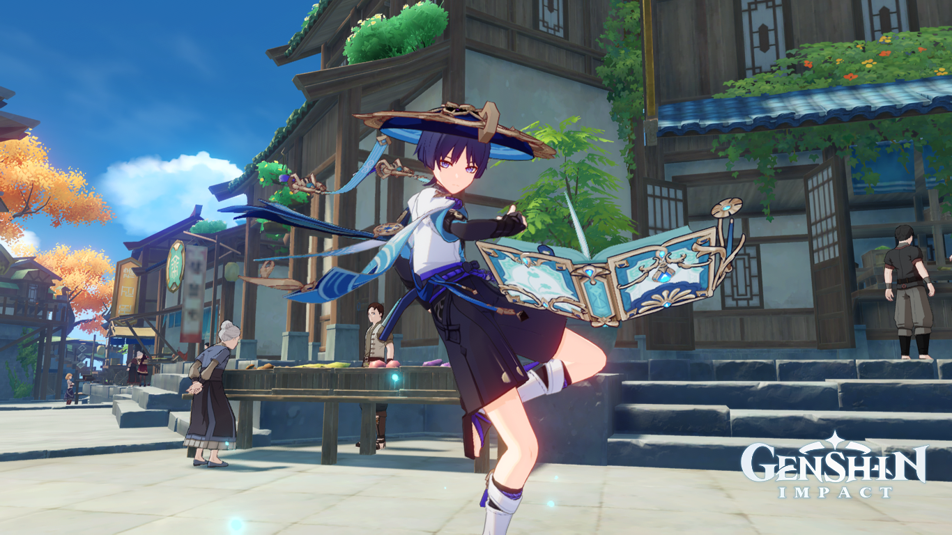 the ballad of the boundless blue catalyst weapon looks matchy and good ...