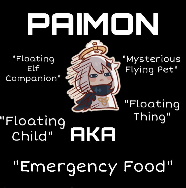 Paimon = Emergency Food Genshin Impact | HoYoLAB