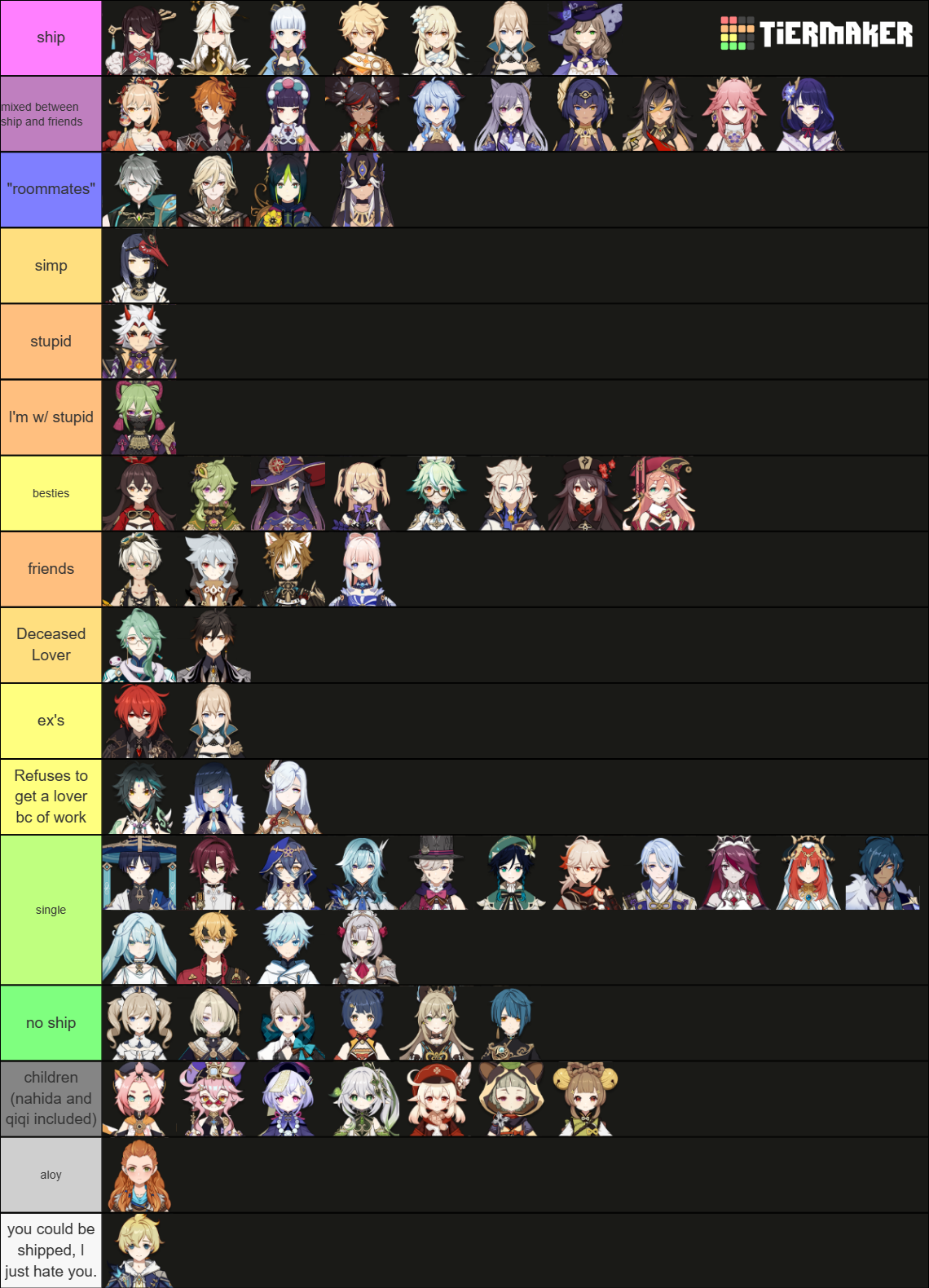 ship chart Genshin Impact | HoYoLAB