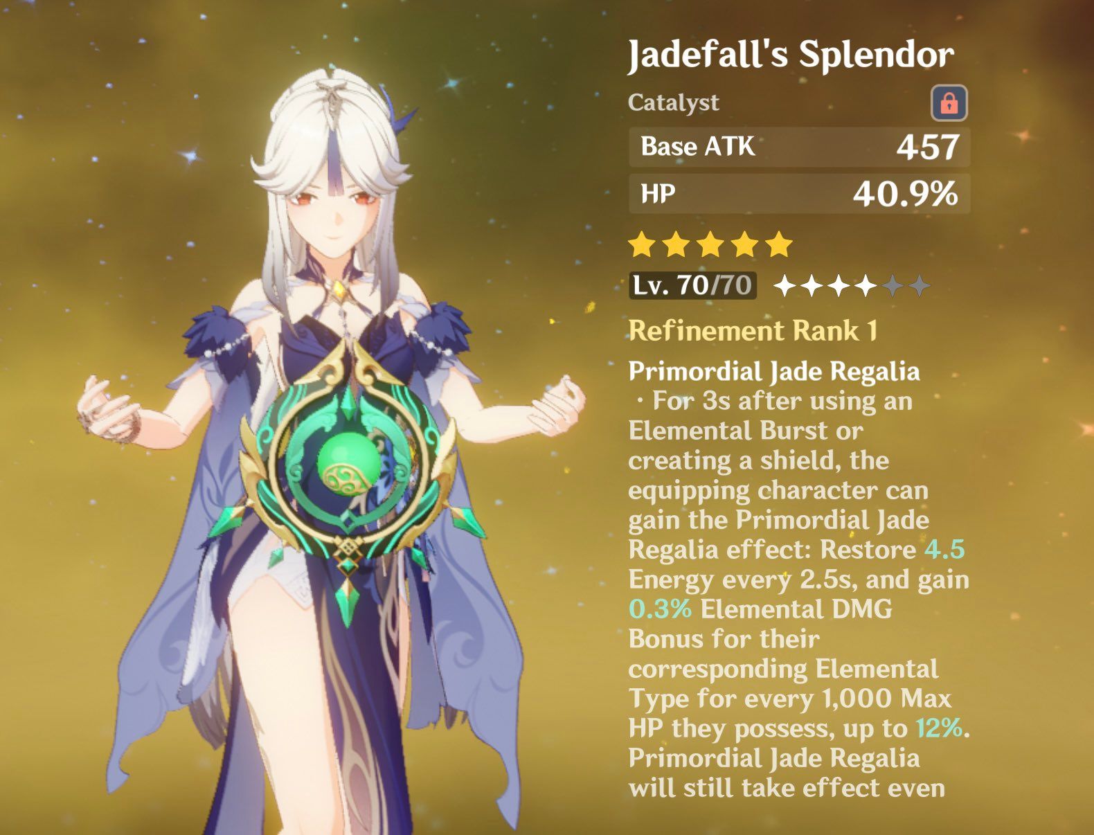 About the passive of Baizhu\\'s signature weapon (Jadefall)... Genshin Impact | HoYoLAB