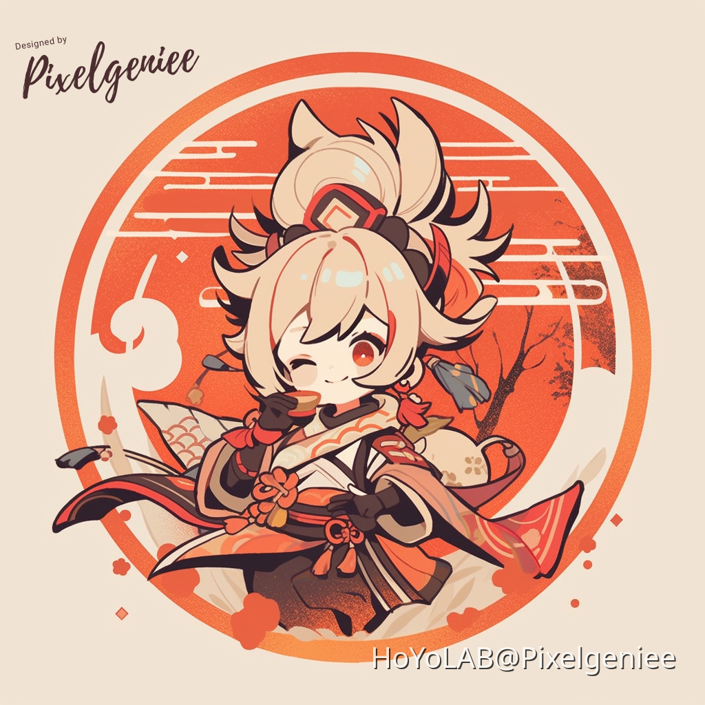 Chibi Yoimiya logo Genshin Impact | HoYoLAB