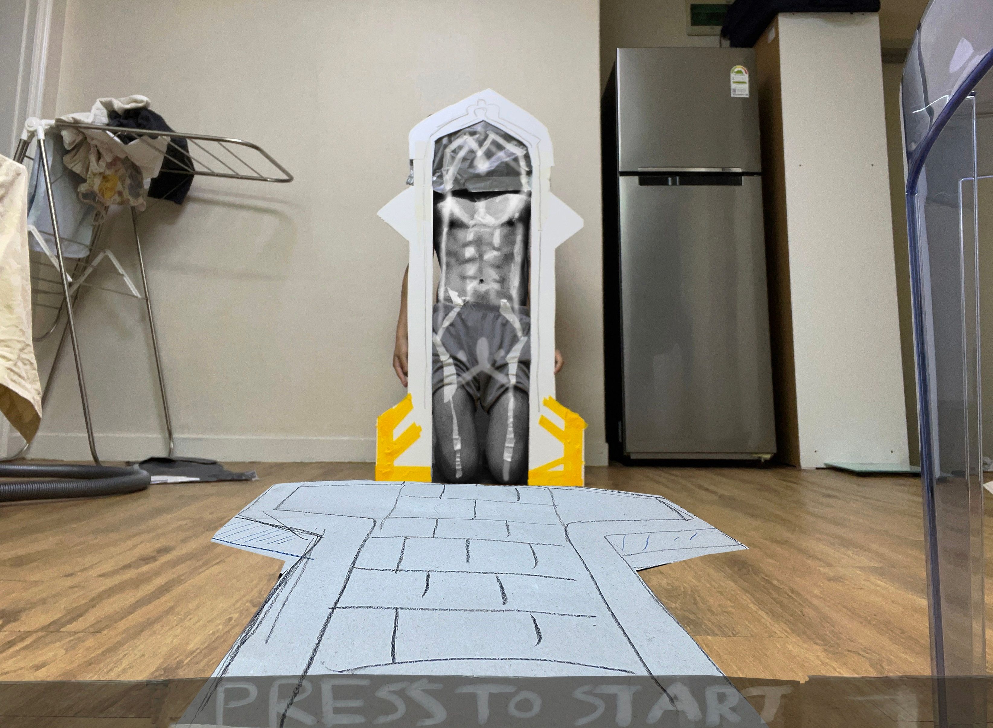 I try Login door Cosplay. ( 원신 나오는 시작화면 문 코스프레 해봤다. ) Genshin Impact ...