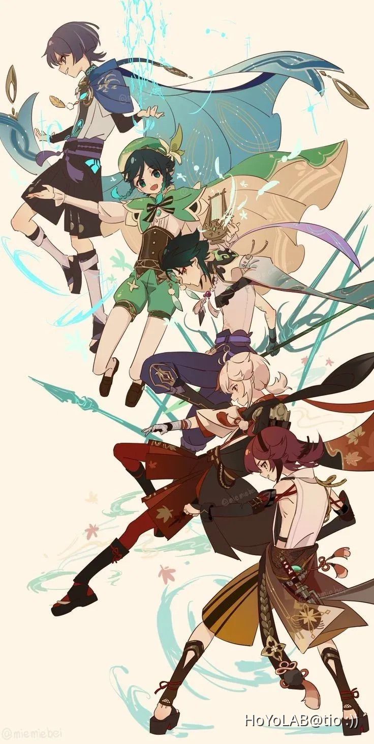 some of my fav anemo boys art ! Genshin Impact | HoYoLAB