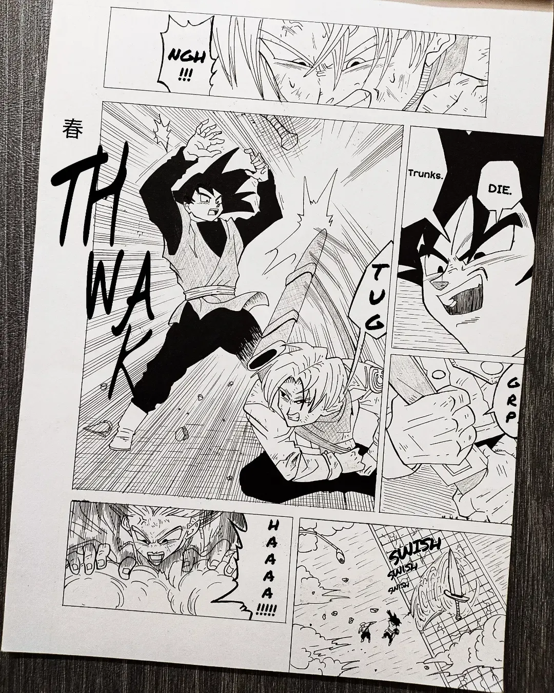 tried dbz manga panel | HoYoLAB