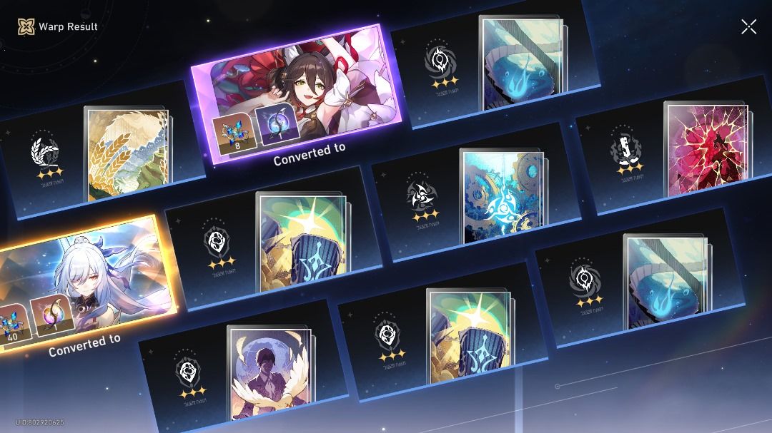 SO I DECIDED TO CONTINUE SPEND MY STELLAR ON JING LIU BANNER HERE HOW ...