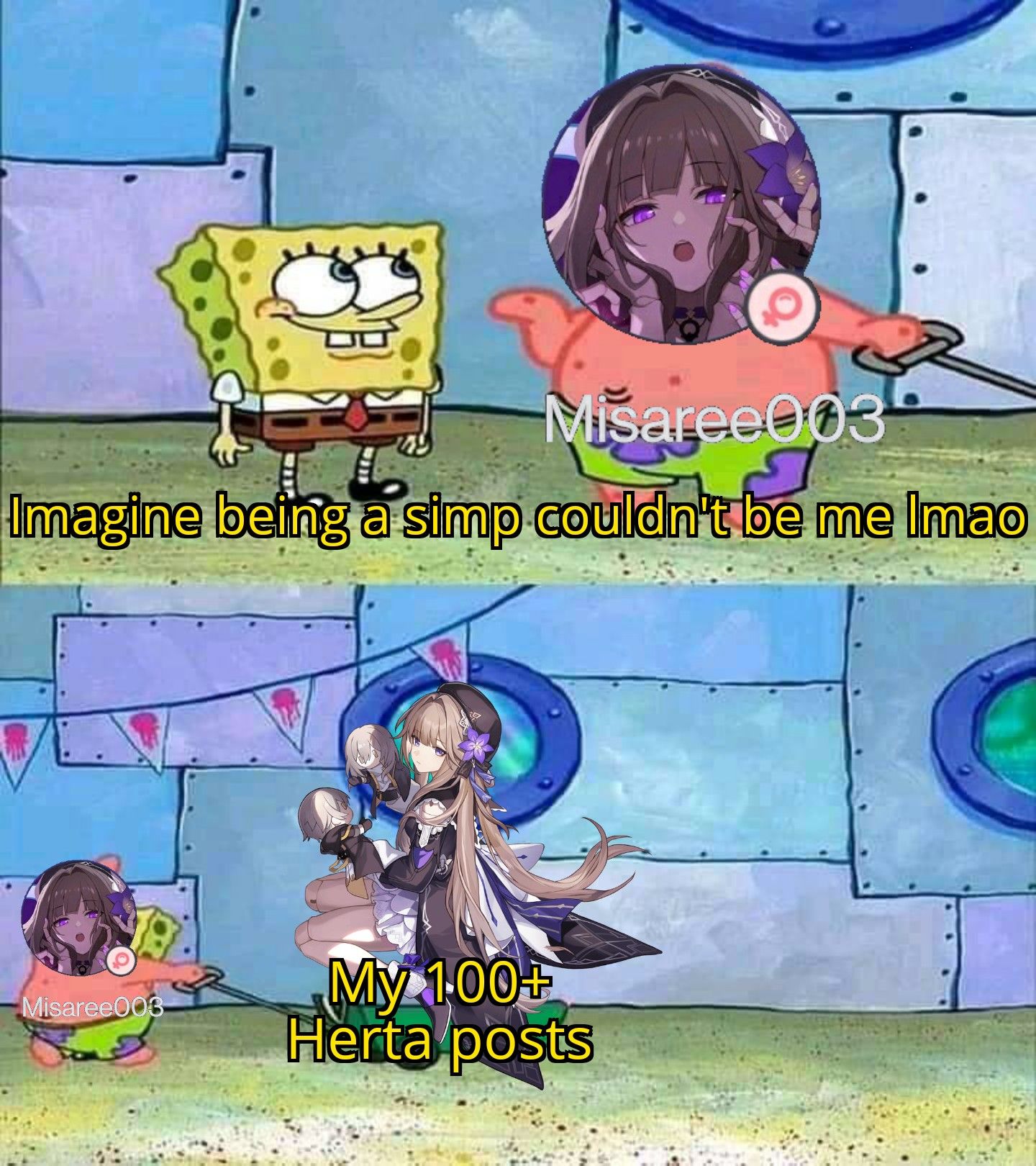 I will look at other ppl drooling over their fav characters and be like ...