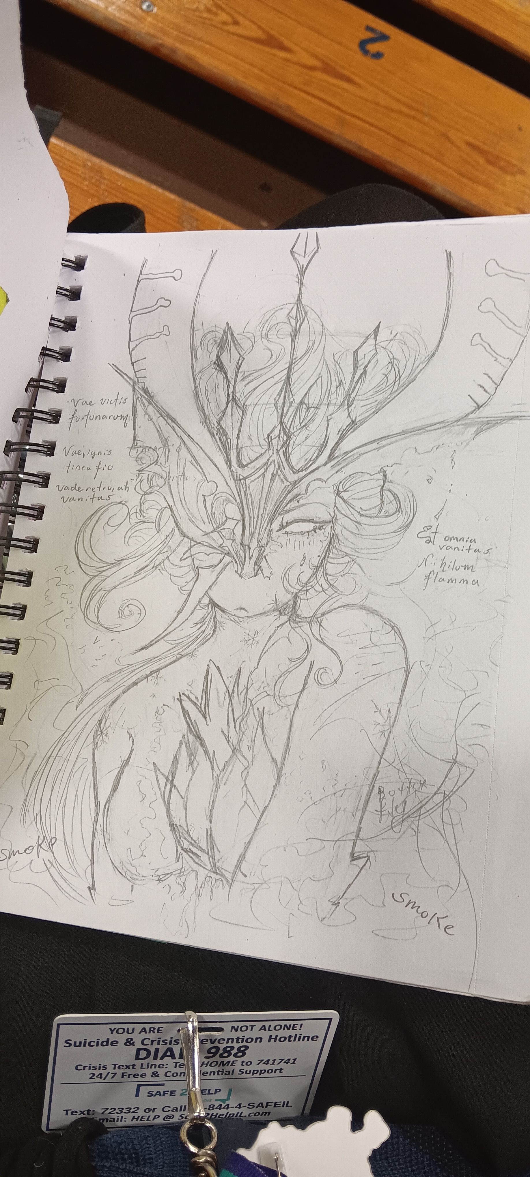 Inktober wip for school Genshin Impact | HoYoLAB