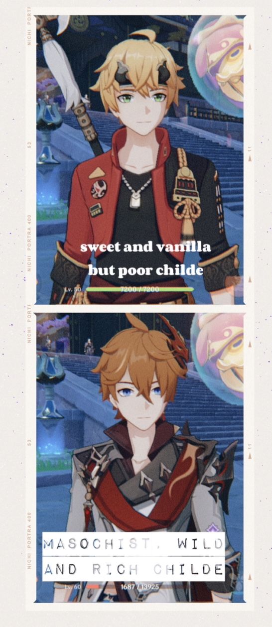 the tale of two childes Genshin Impact | HoYoLAB