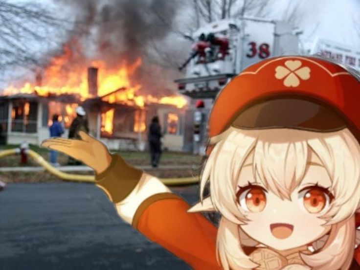 Klee burn the house! Genshin Impact | HoYoLAB