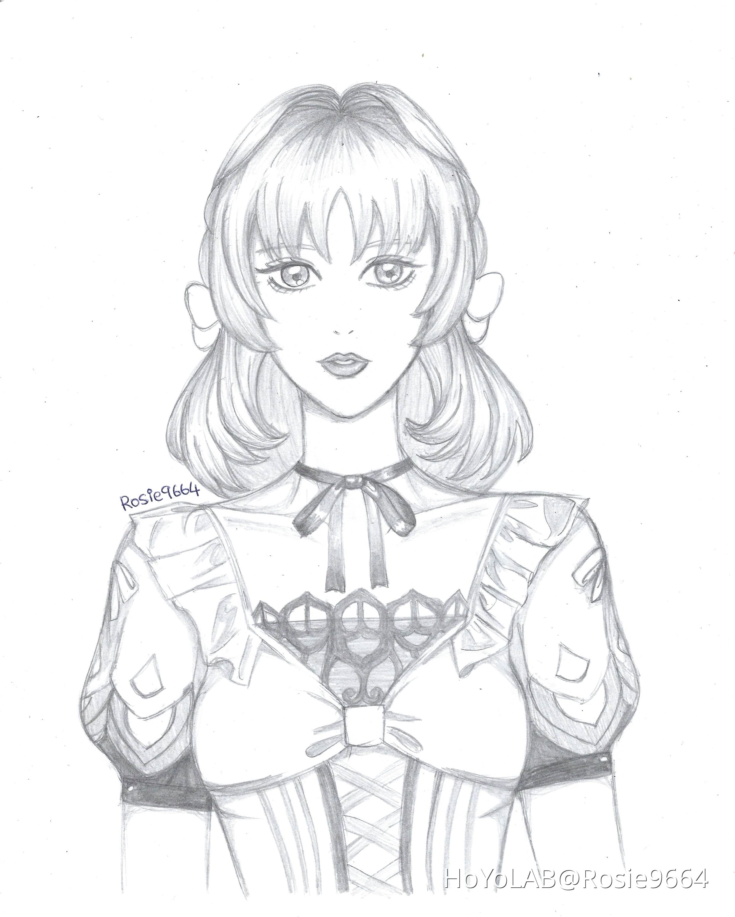 Mary-Ann Sketch Genshin Impact | HoYoLAB