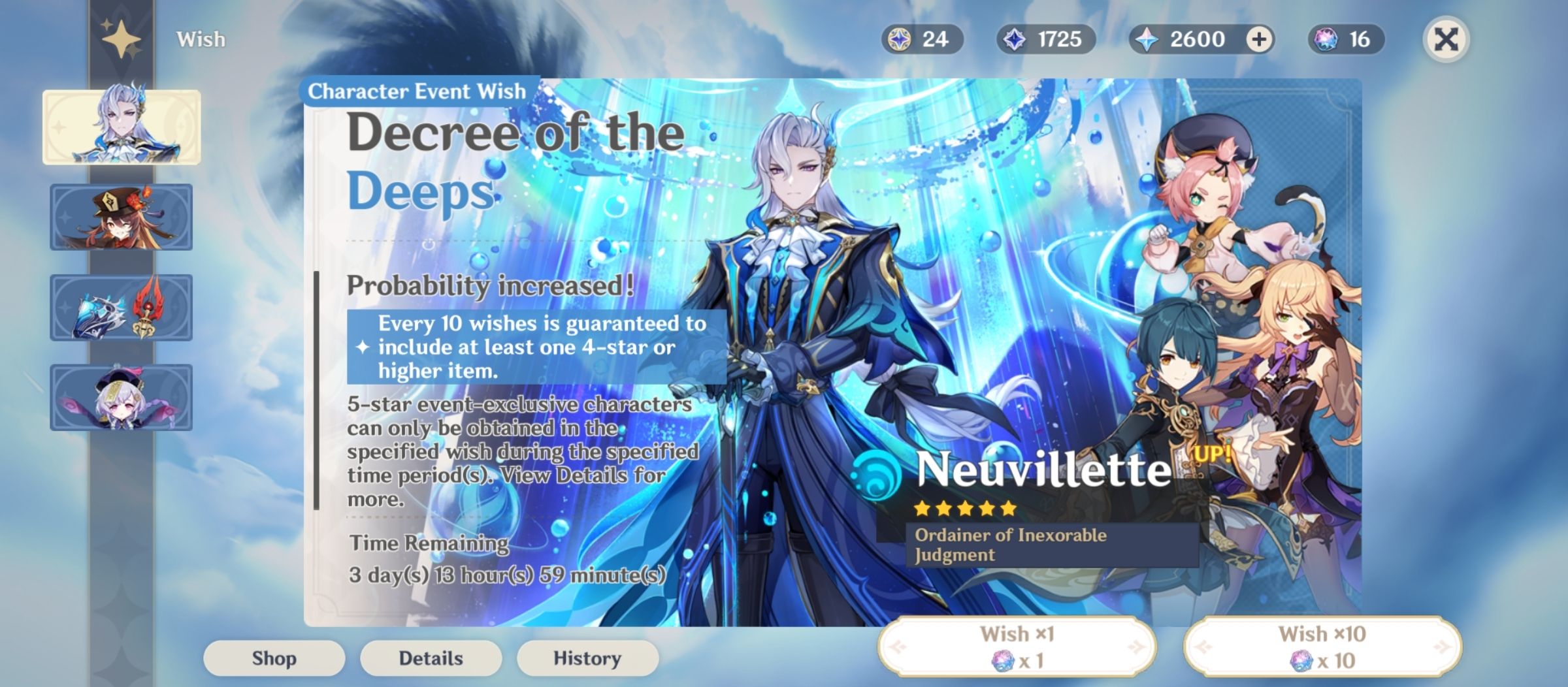 Day 10: Saving for Furina. Genshin Impact | HoYoLAB