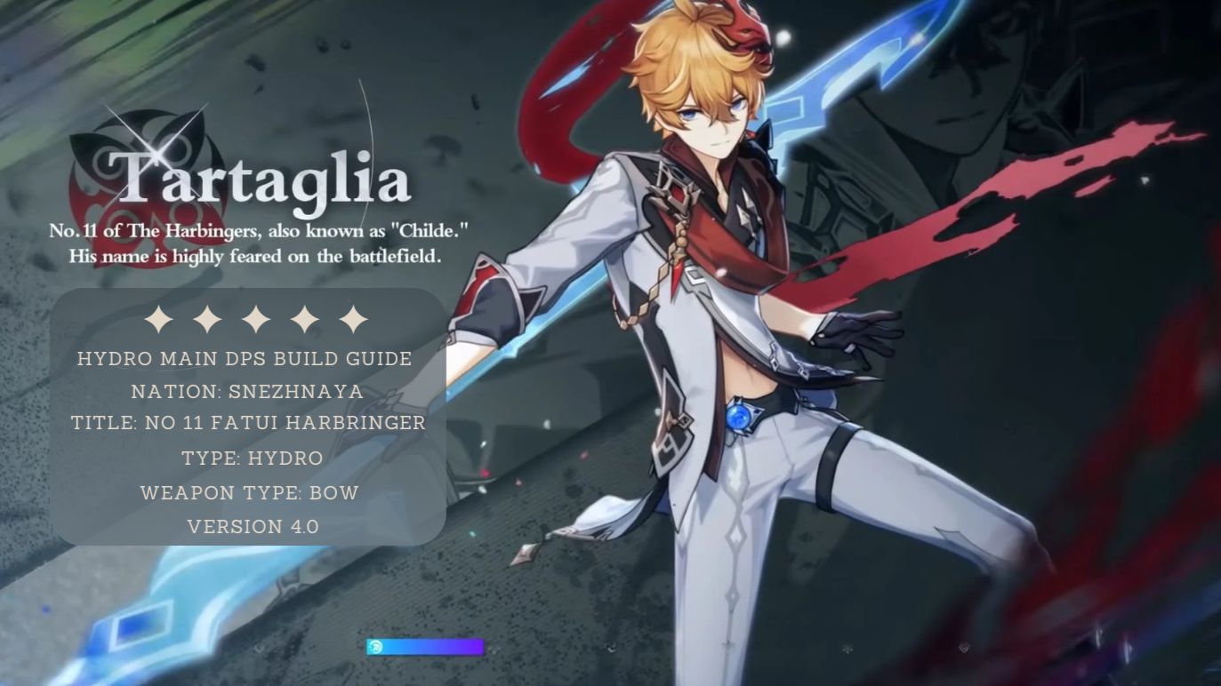 Childe Main DPS Build Guide Ver 4.0 Genshin Impact | HoYoLAB