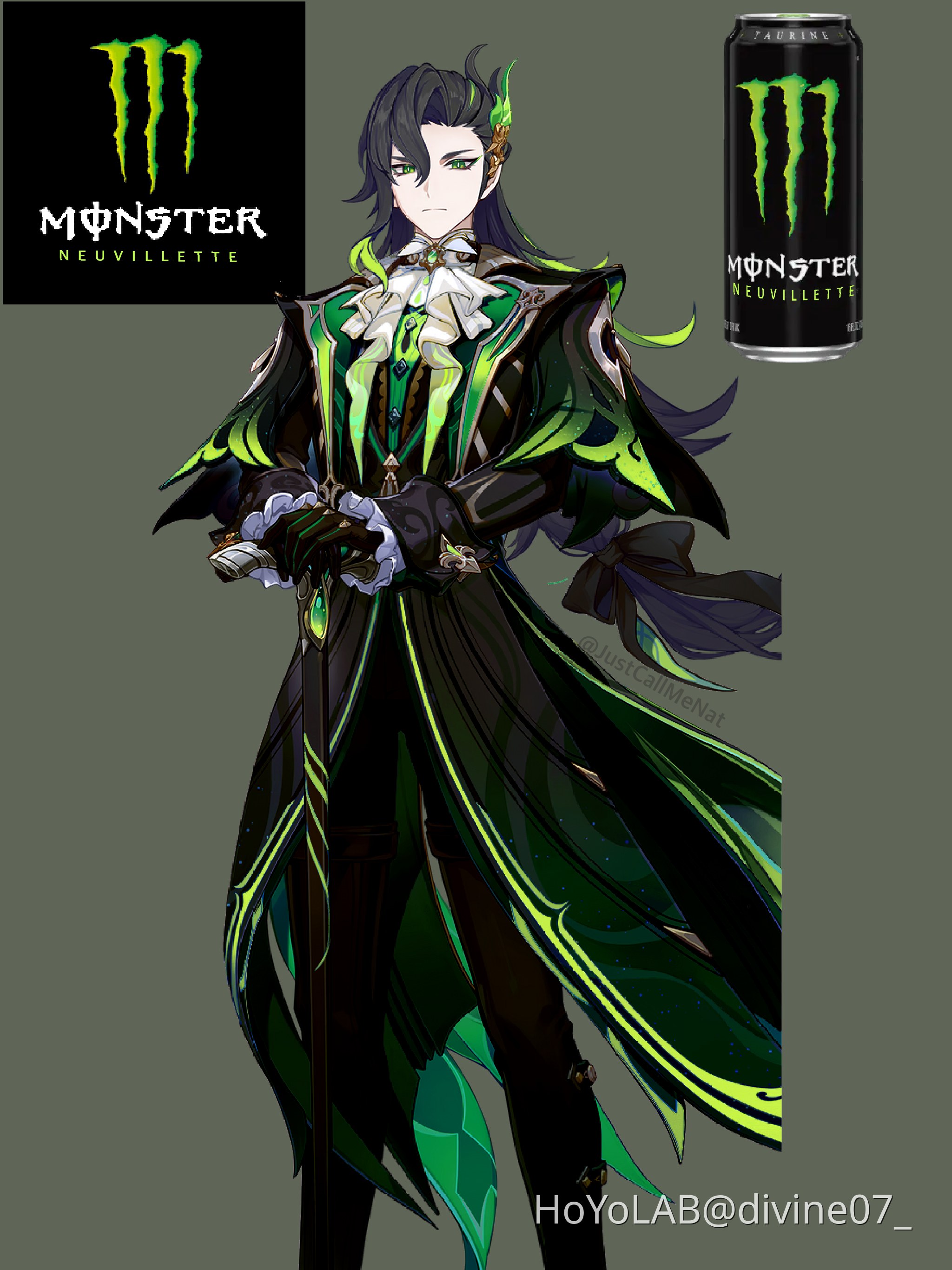 Neuvillette monster fanart Genshin Impact | HoYoLAB