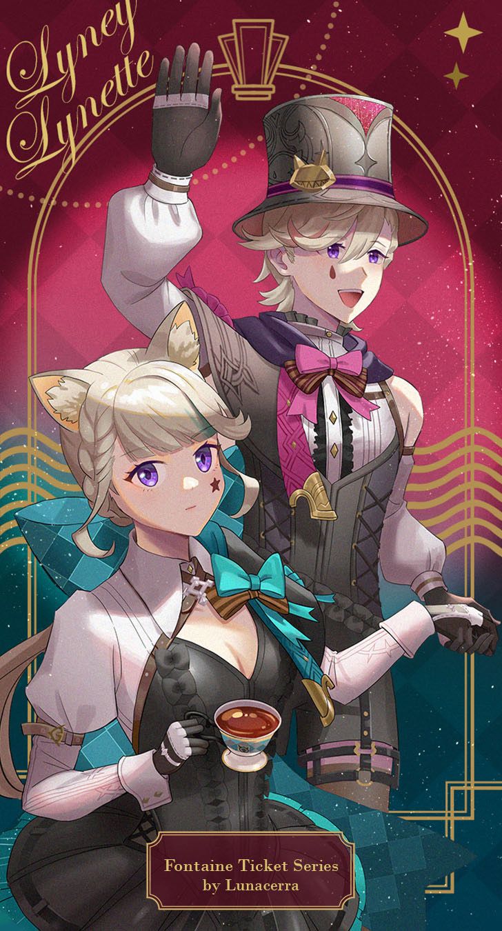 Lyney & Lynette Genshin Impact | HoYoLAB