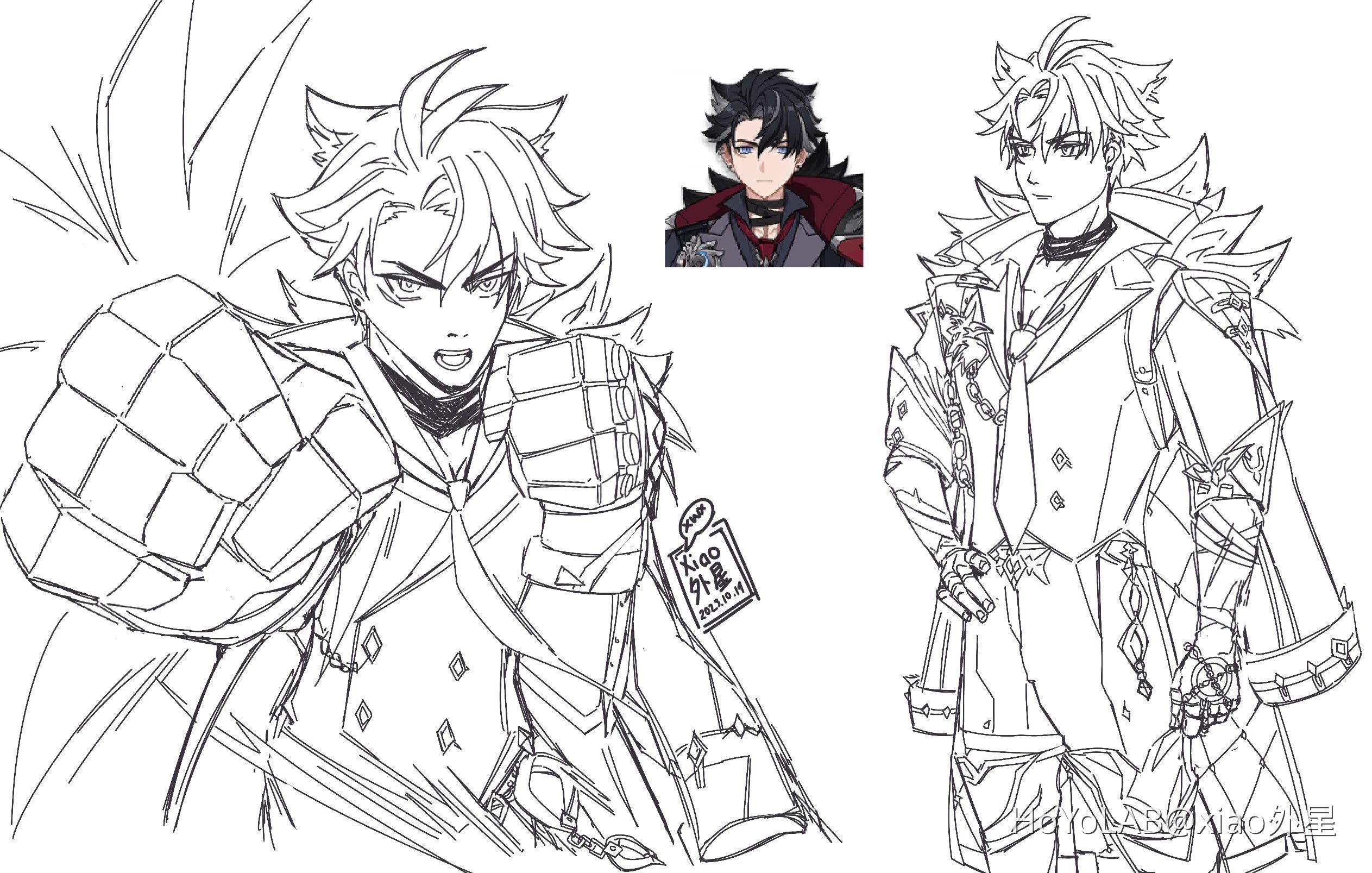 Sketch And Thank You For 1 000 Likes Genshin Impact HoYoLAB