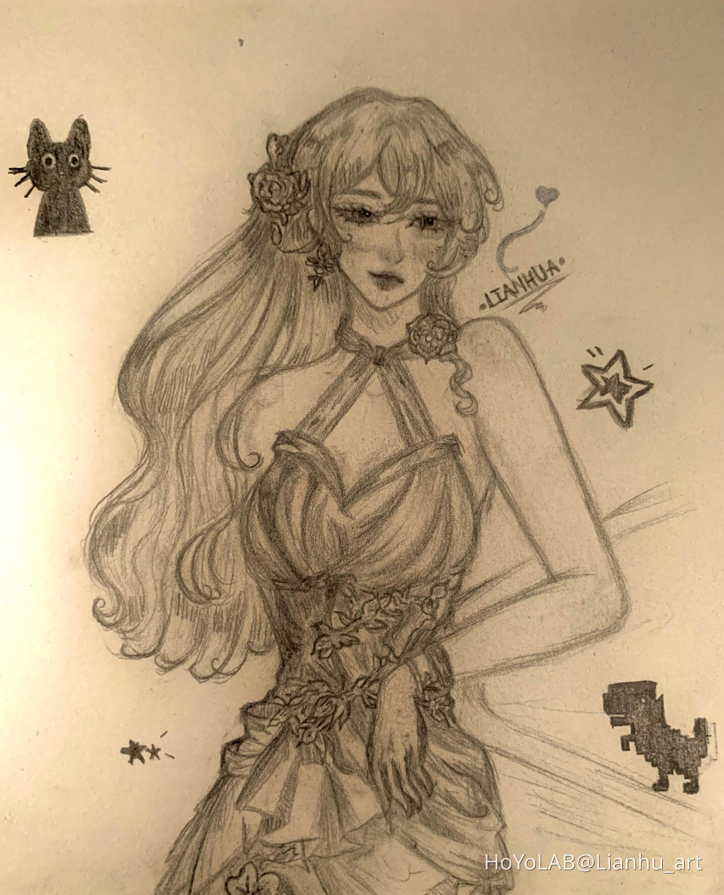 Hsr doodles !! Genshin Impact | HoYoLAB