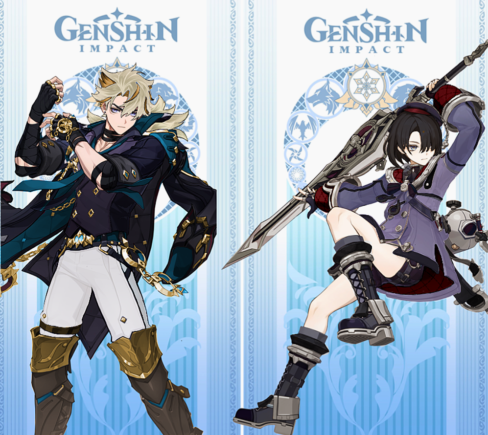 Wriothesley x Freminet color swap Genshin Impact | HoYoLAB