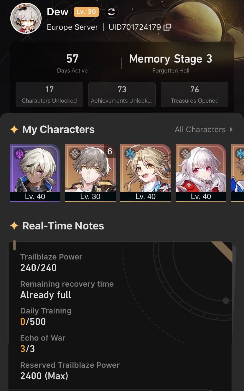 Sad Honkai: Star Rail | HoYoLAB