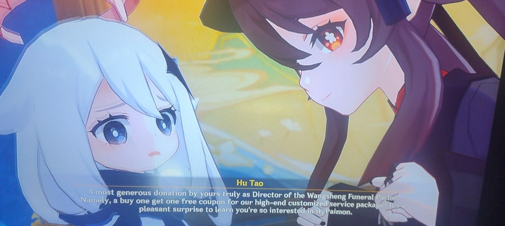 The sheer horror on Paimon's face! Bwahaha! Genshin Impact | HoYoLAB