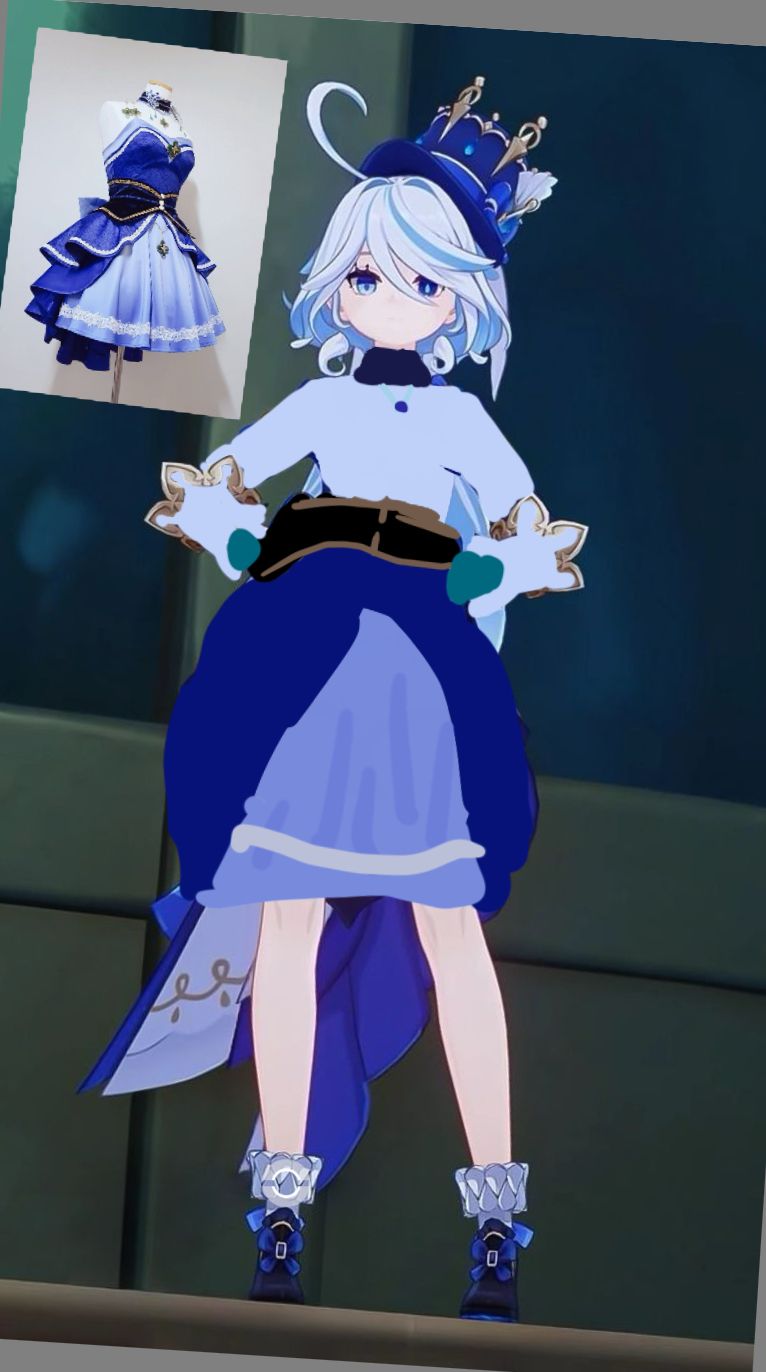 My Furina redesigned Genshin Impact | HoYoLAB