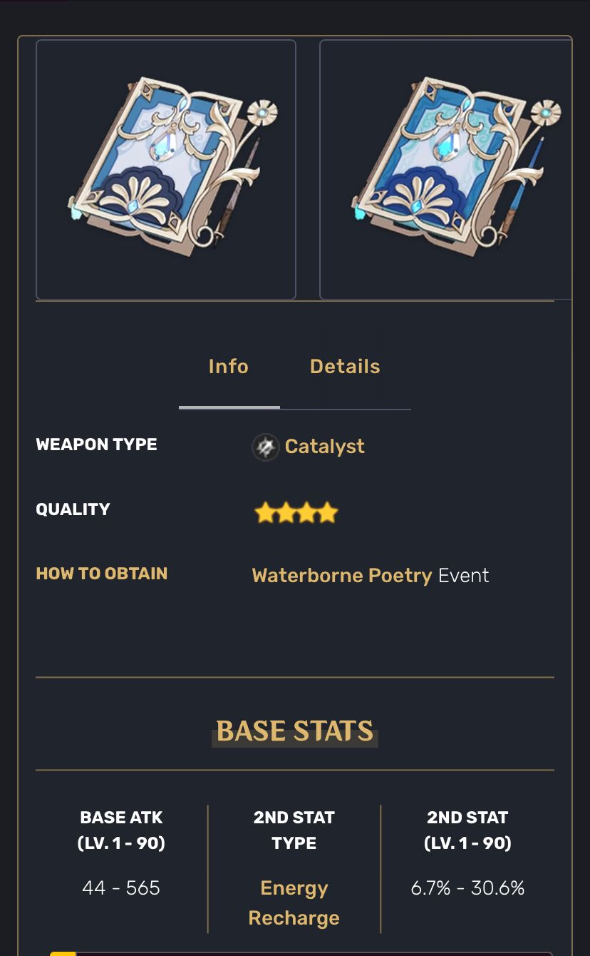 Ballad of the Boundless Blue (Catalyst) is this best F2P for Neuv ...