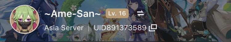my uid if you want Genshin Impact | HoYoLAB