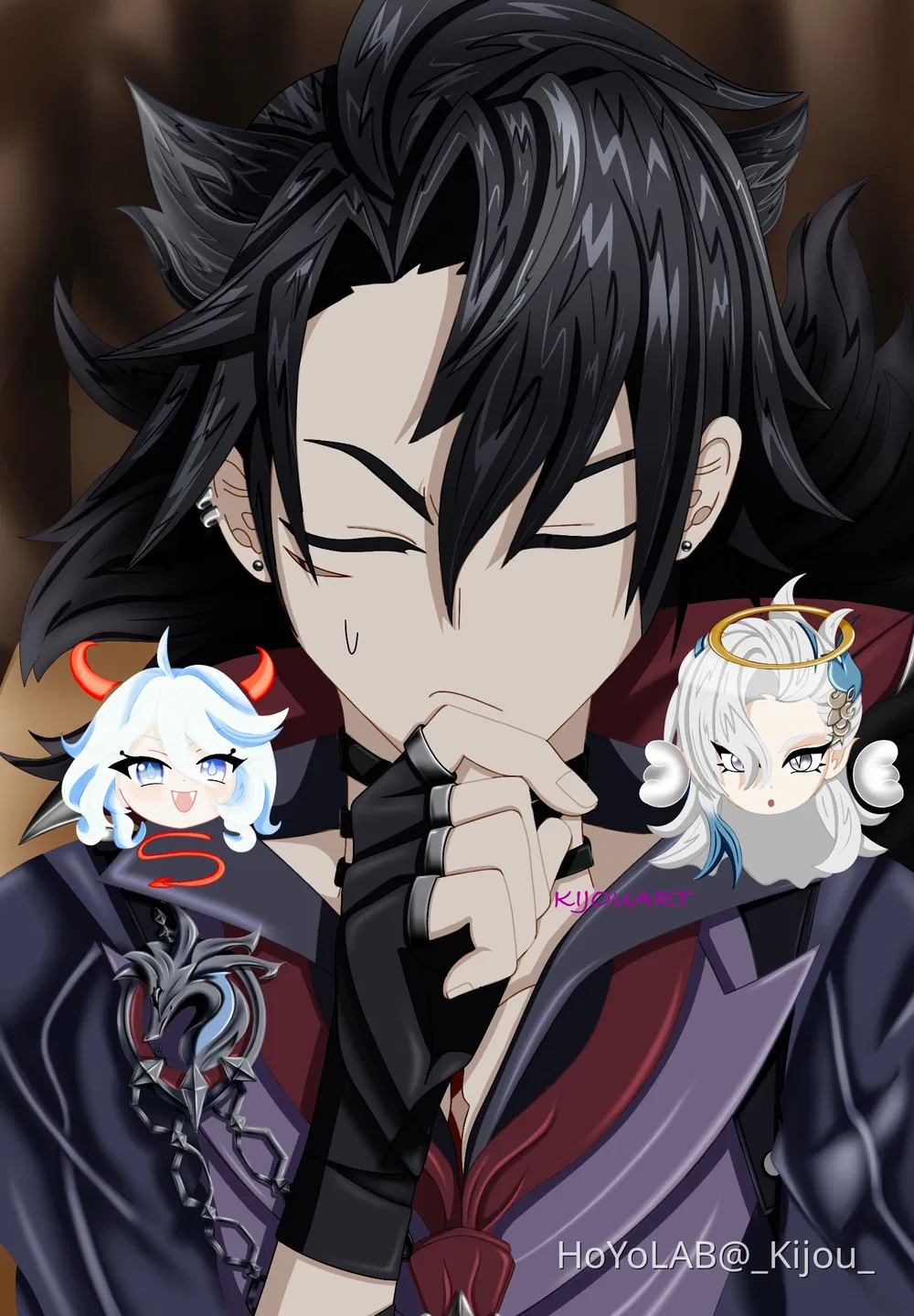 Wriothesley Fan Art Genshin Impact | HoYoLAB