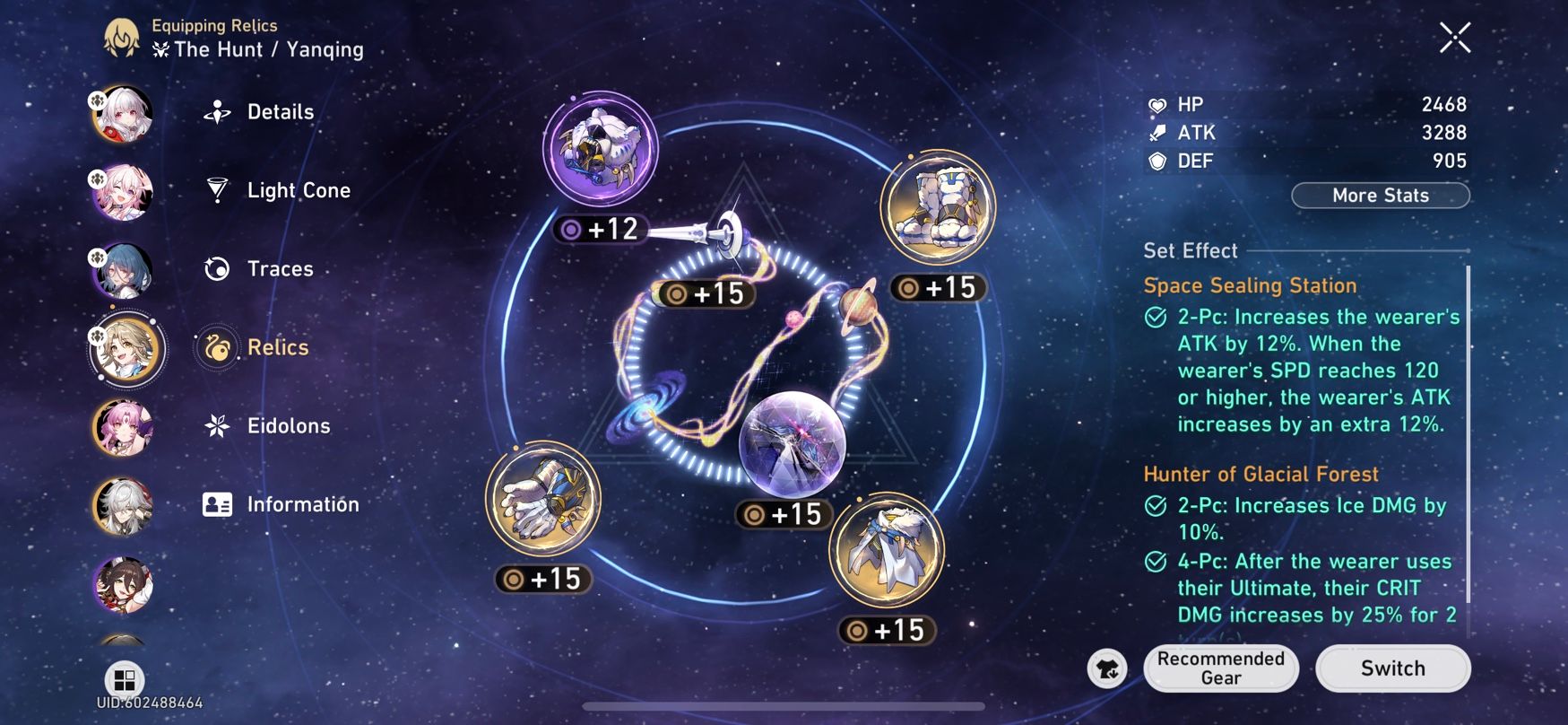 Yanqing build HELP Honkai: Star Rail | HoYoLAB