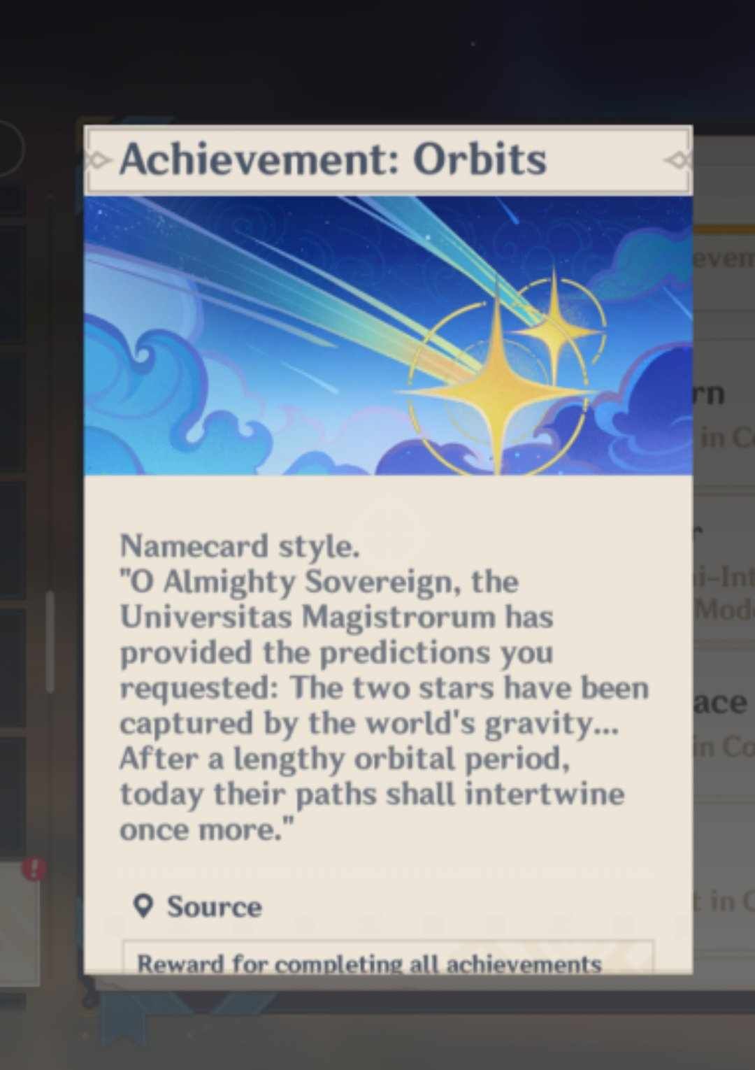 Orbits collide Genshin Impact | HoYoLAB