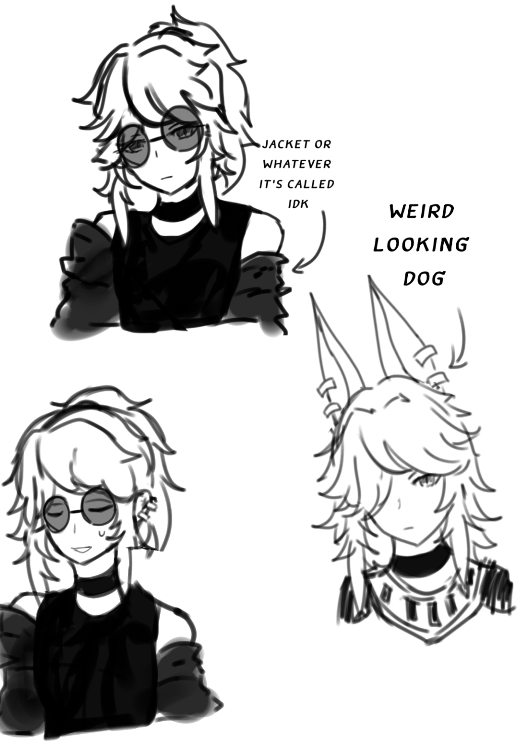 attempting to draw cyno Genshin Impact | HoYoLAB