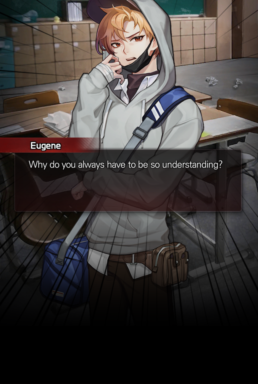 Dang | (game name: Dangerous fellows!) | (character name: whiny blonde ...