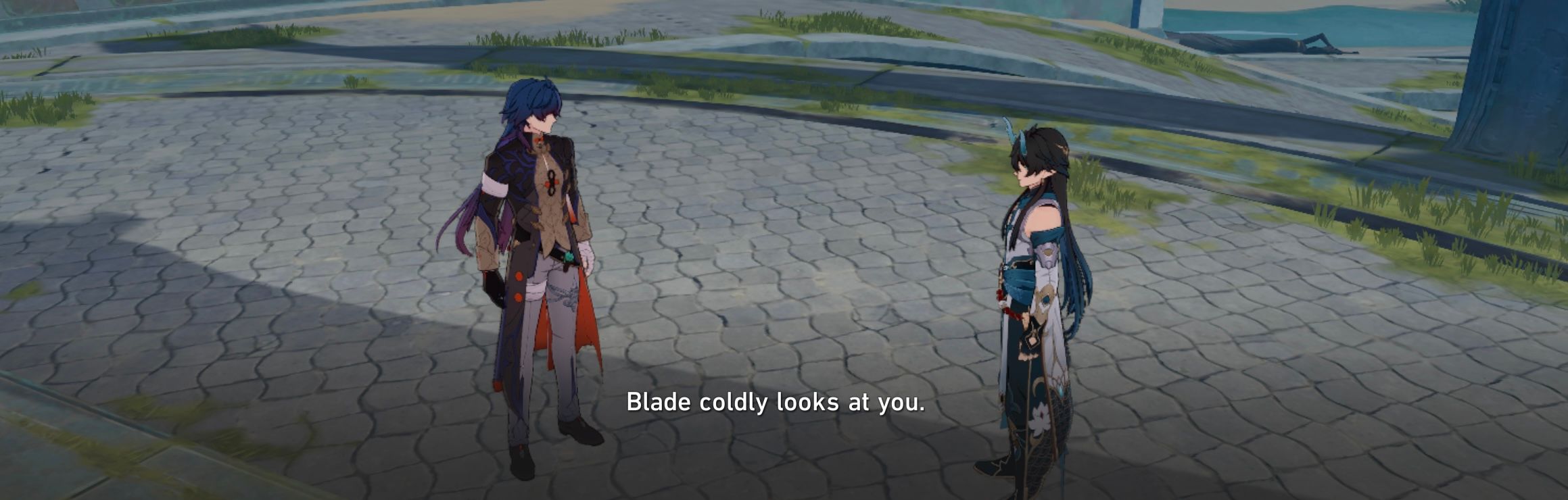 Blade coldly looks at you. Honkai: Star Rail | HoYoLAB