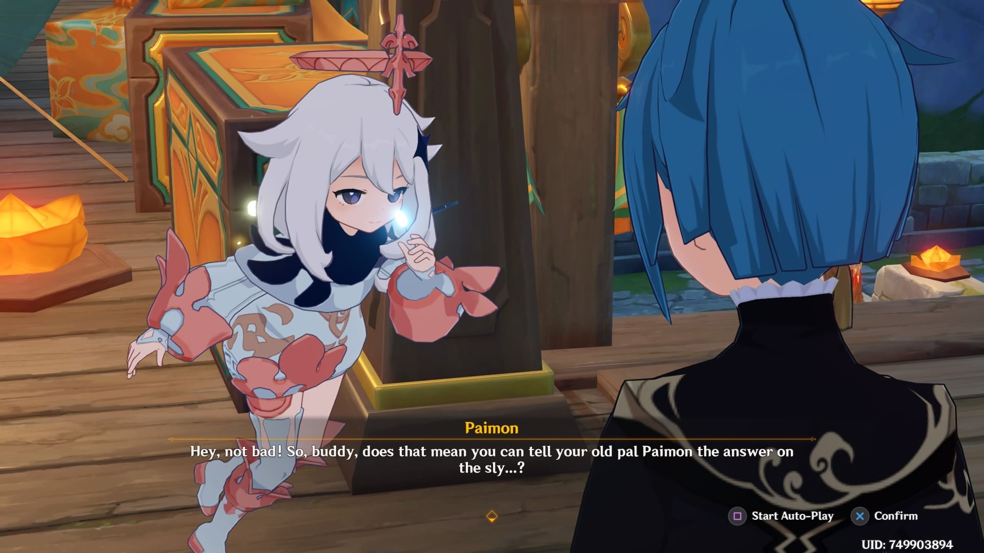 Paimon's ascended to peak annoyance & stupidity during this event ...