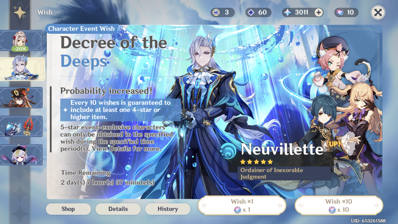 Week 1 of saving for Yae Mikos weapon! (Kaguras Verity) Genshin Impact ...