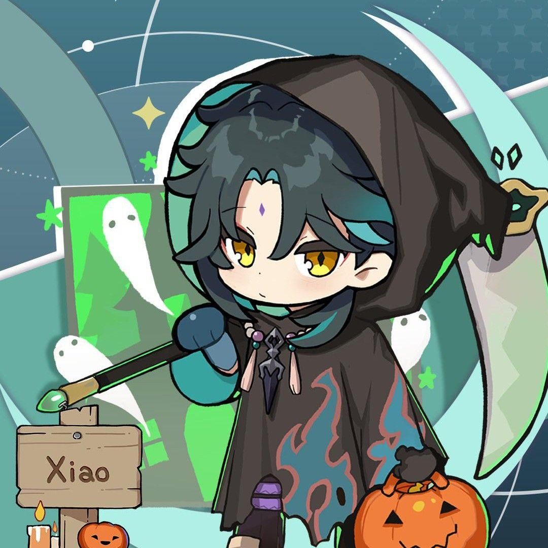 How come I never see anymore xiao Halloween art 🤧 Genshin Impact | HoYoLAB
