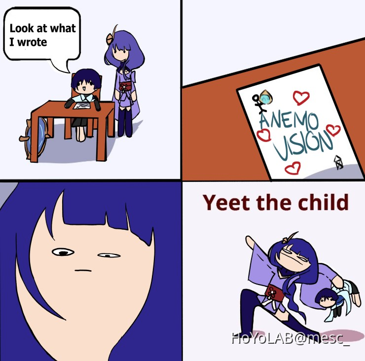 YEET THE CHILD Genshin Impact | HoYoLAB